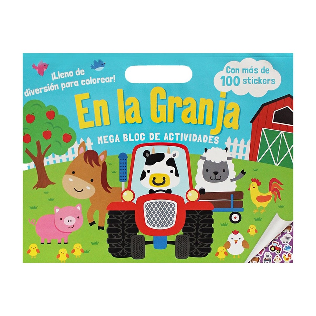 EN LA GRANJA. MEGA BLOCK DE ACTIVIDADES - Ganesha libros